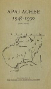 Apalachee Publications - Tallahassee Historical Society